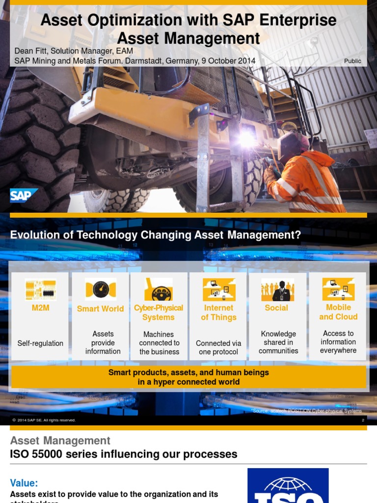 Asset Optimization With SAP Enterprise Asset Management | PDF | Sap Se ...