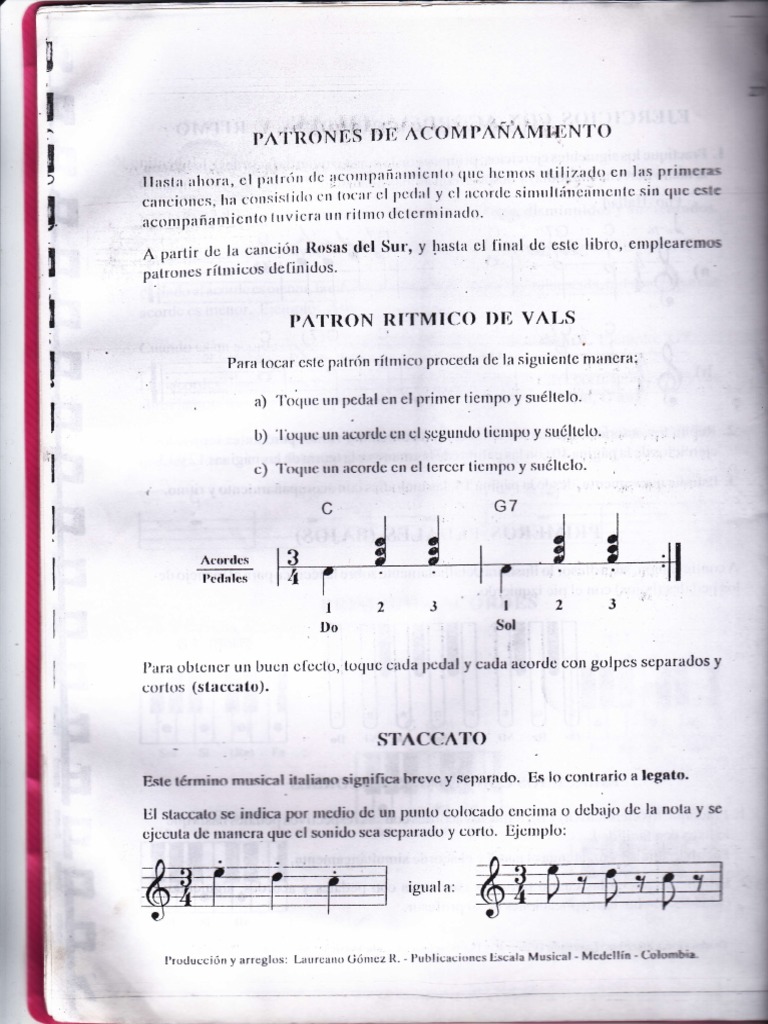 Patron Ritmico de Vals | PDF