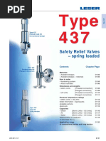 Catálogo PSV - Leser - Série 437 | PDF | Mechanical Engineering | Plumbing