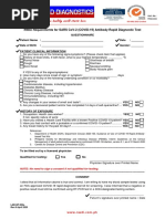 Laboratory Request Form | PDF | Physical Examination | Clinical Medicine