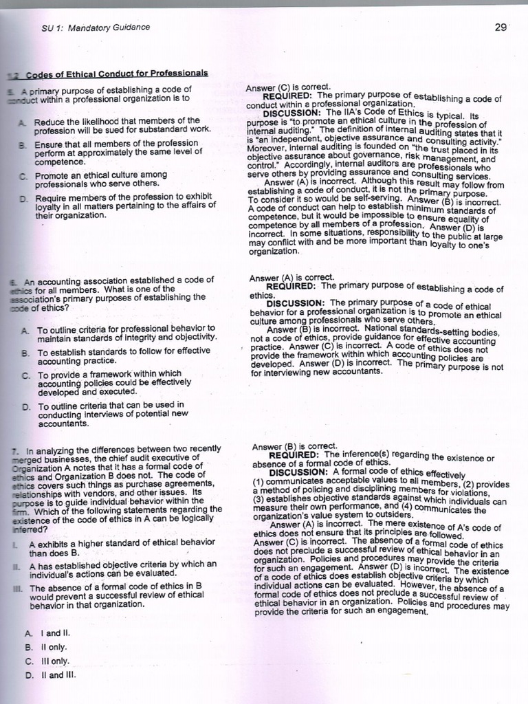 Cia Questions2 | PDF