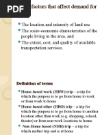 Four-Step Transportation Demand Model | PDF | Regression Analysis ...