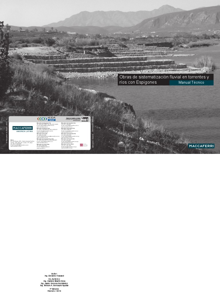 TM - BR - Manual de Espigones - SP - Feb21 | PDF | Río | Sedimentación