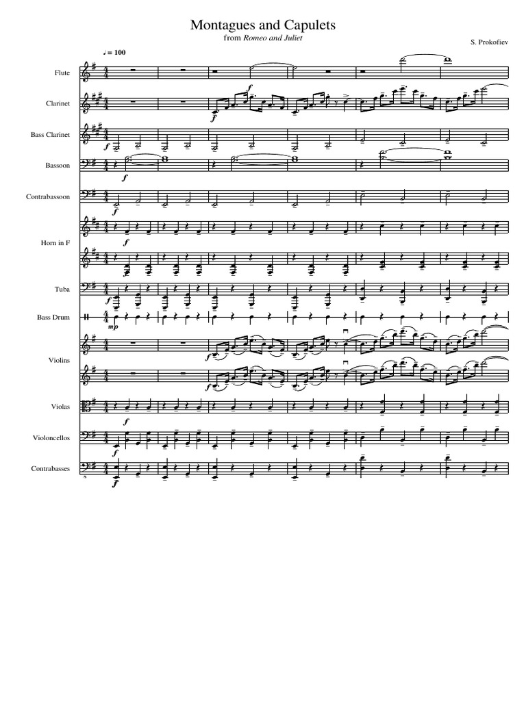 Montagues and Capulets PDF | PDF | Characters In Romeo And Juliet ...