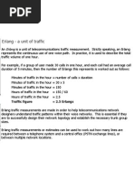 Erlang B Traffic Table PDF | PDF | Systems Science | Areas Of Computer ...