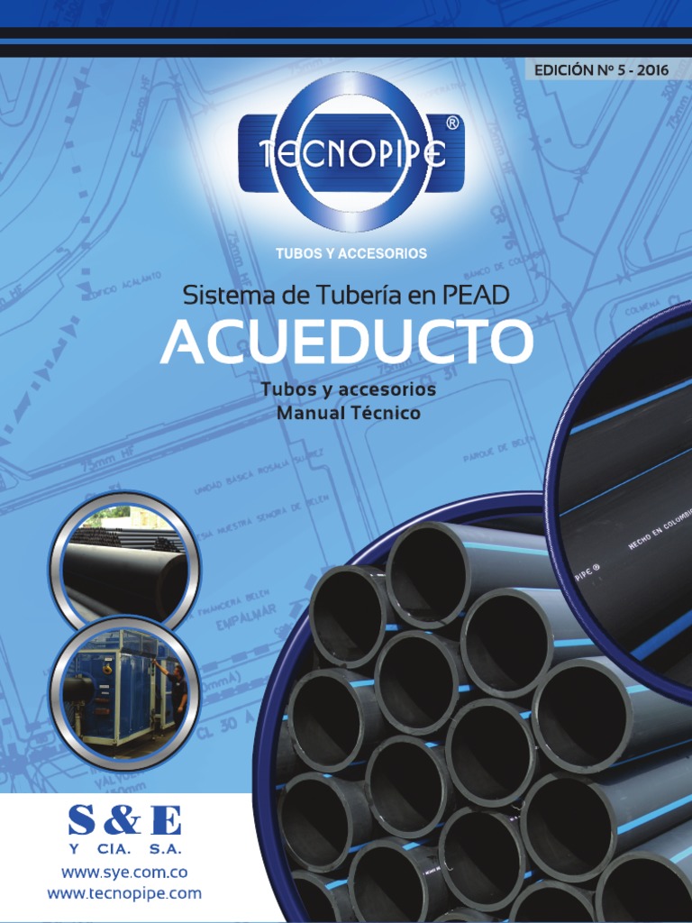 Manual Acueducto Tecnopipe | PDF | Tubería (transporte de fluidos) | Rieles