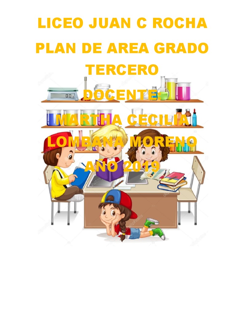 Plan De Area Nuevo Grado Tercero 2019 Pdf Fracción Matemáticas