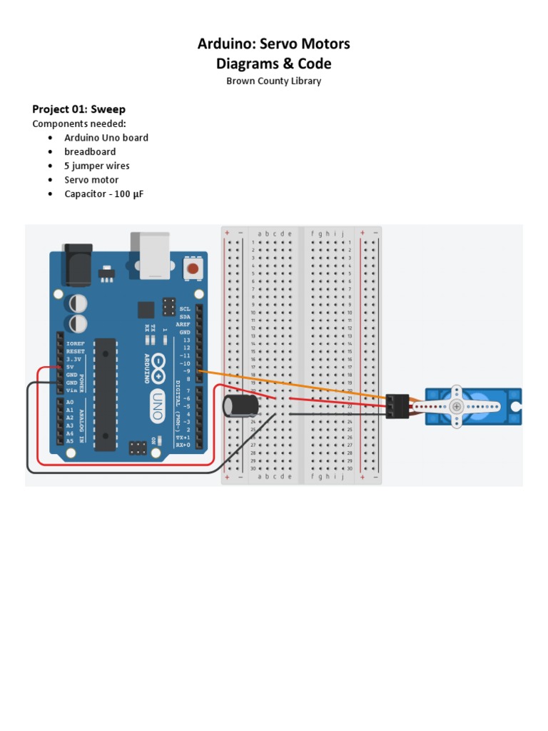 Arduino Servo PDF | PDF | Arduino | Servomechanism