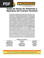 Sopa de Letras de Los Ecosistemas | PDF