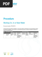 Working Near Water Procedure | PDF | Occupational Safety And Health ...