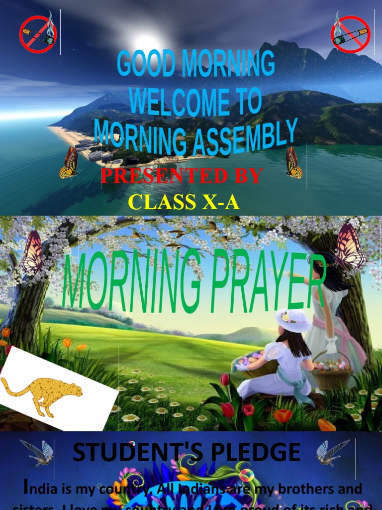 Class Assembly Class X-A | PDF