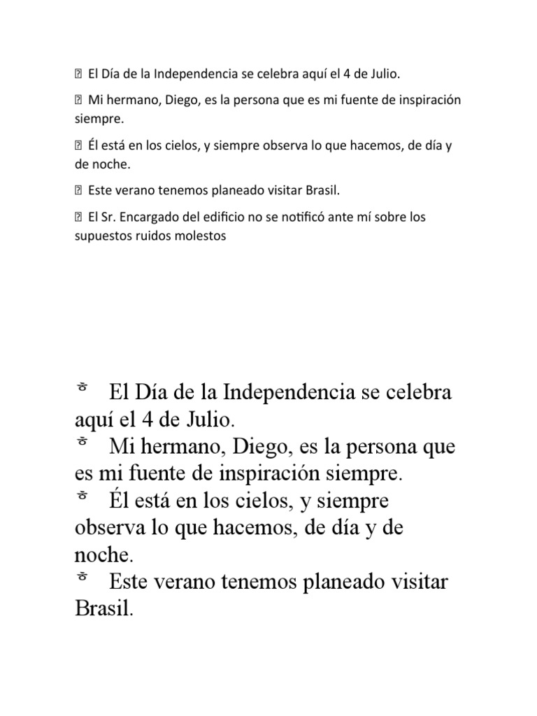 El Día de La Independencia Se Celebra Aquí El 4 de Julio | PDF
