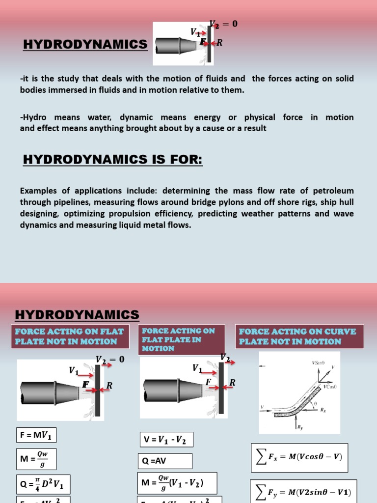 Hydraulics 11 | PDF | Fluid Dynamics | Force