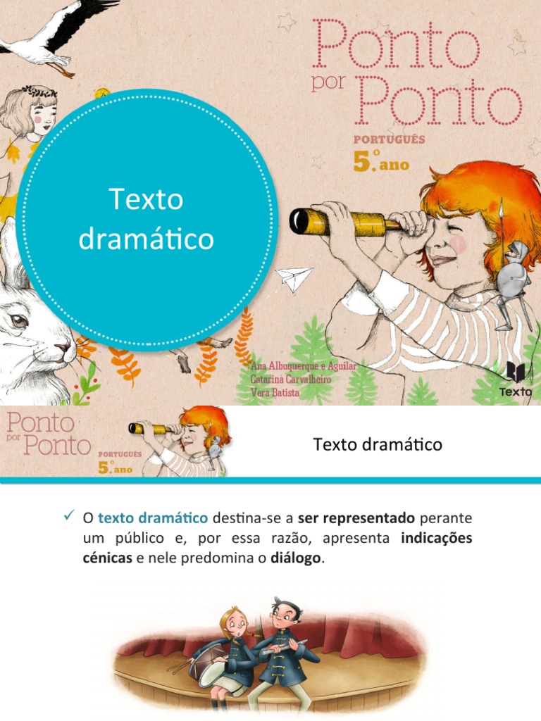 Texto Dramático | PDF | Teatro | Entretenimento (geral)