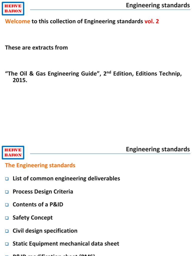 Welcome: To This Collection of Engineering Standards | PDF ...