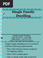 Wiring Calculations For Single Family Dwelling Unit | PDF | Electrical ...