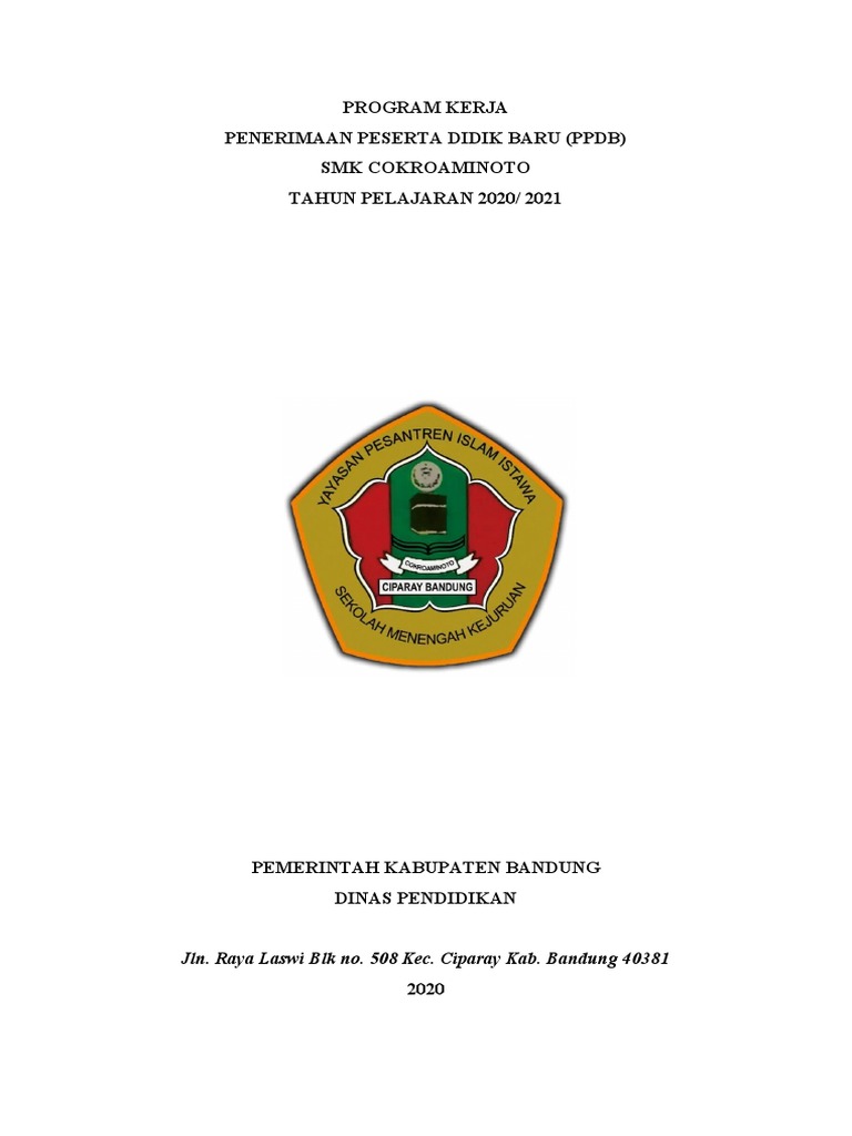 Proker PPDB SMKCK 2020-2021 | PDF