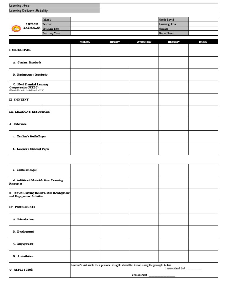 School Grade Level Teacher Learning Area Teaching Date Quarter Teaching ...