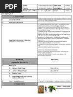 Semi-Detailed Lesson Plan in Science 10 | PDF | Biological Evolution ...