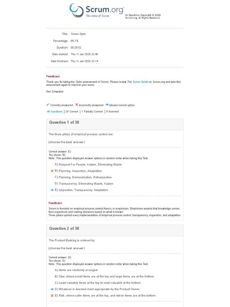 Finished Scrum | Download Free PDF | Scrum (Software Development ...