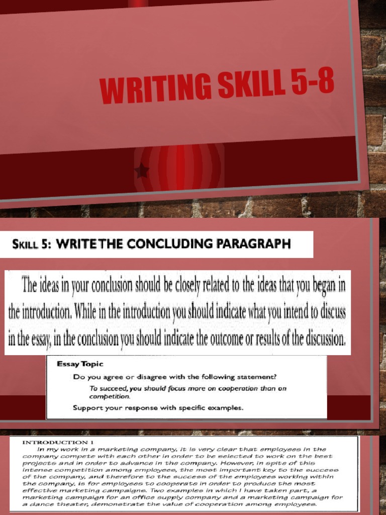 Writing Skills for Grades 5-8 | PDF