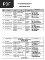 JADUAL GURU BERTUGAS 2025 | PDF