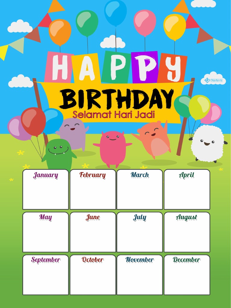 Carta Selamat Hari Jadi | PDF