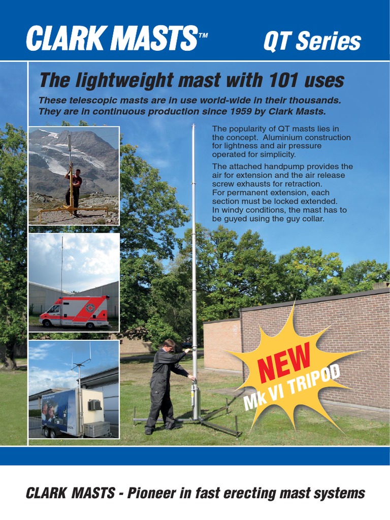 The Lightweight QT Series Mast: An Overview of Features, Specifications ...