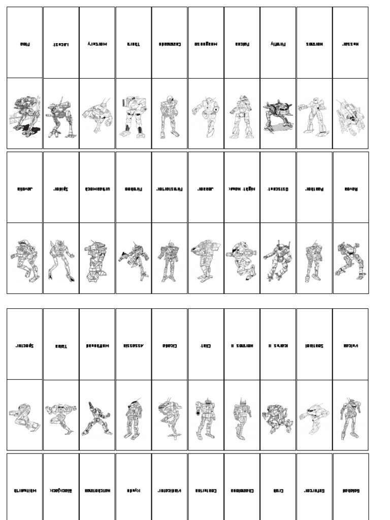 A Comprehensive List of BattleMechs Deployed by the Great Houses and ...