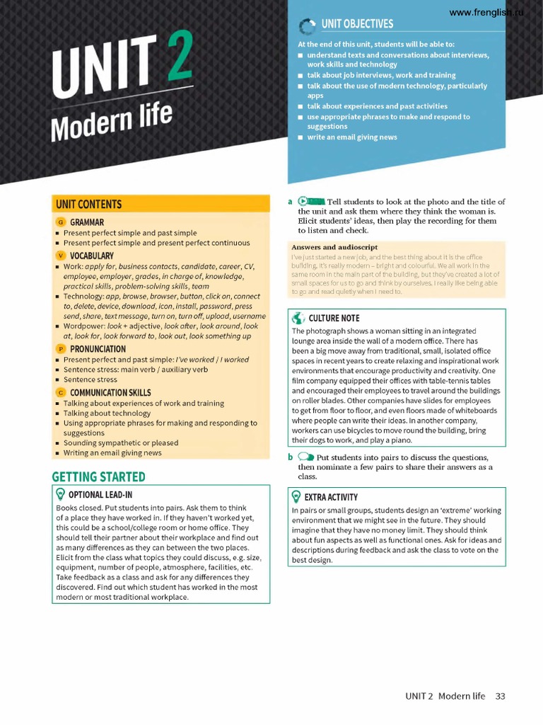 Unit 2 Student Book b1+ | PDF