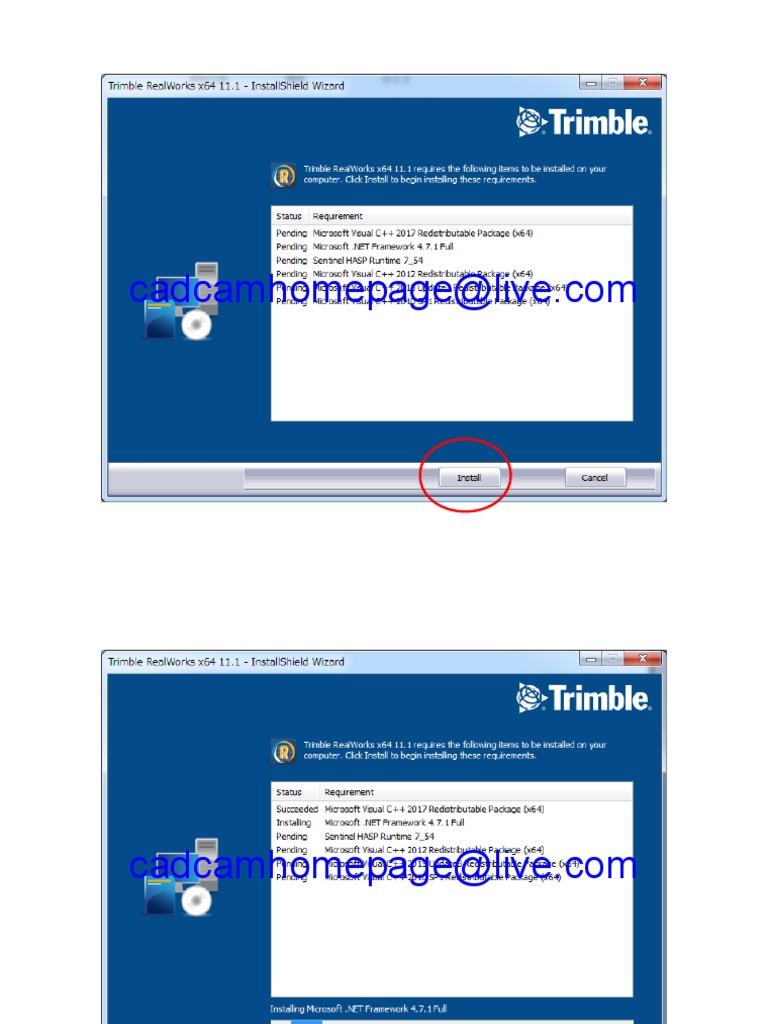 Trimble realworks v11 1 2インストール手順 | PDF