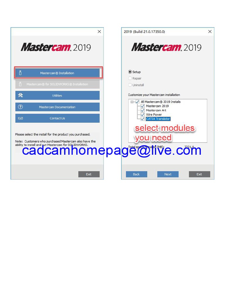 MasterCAM v2019 Installation Guide | PDF | Computers