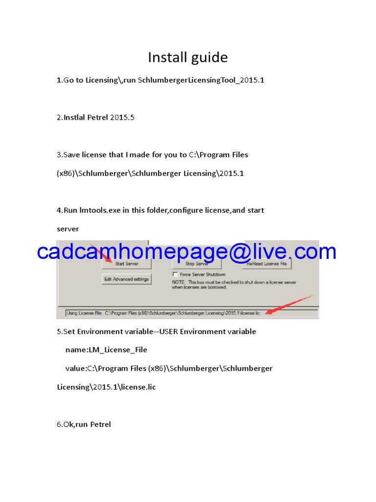 PETREL v2015 Installation Guide | PDF