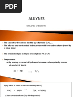 Vinyl Acetylene: Structure and Properties | PDF | Alkene | Organic ...
