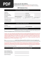 Safety Induction Checklist Form PDF | PDF