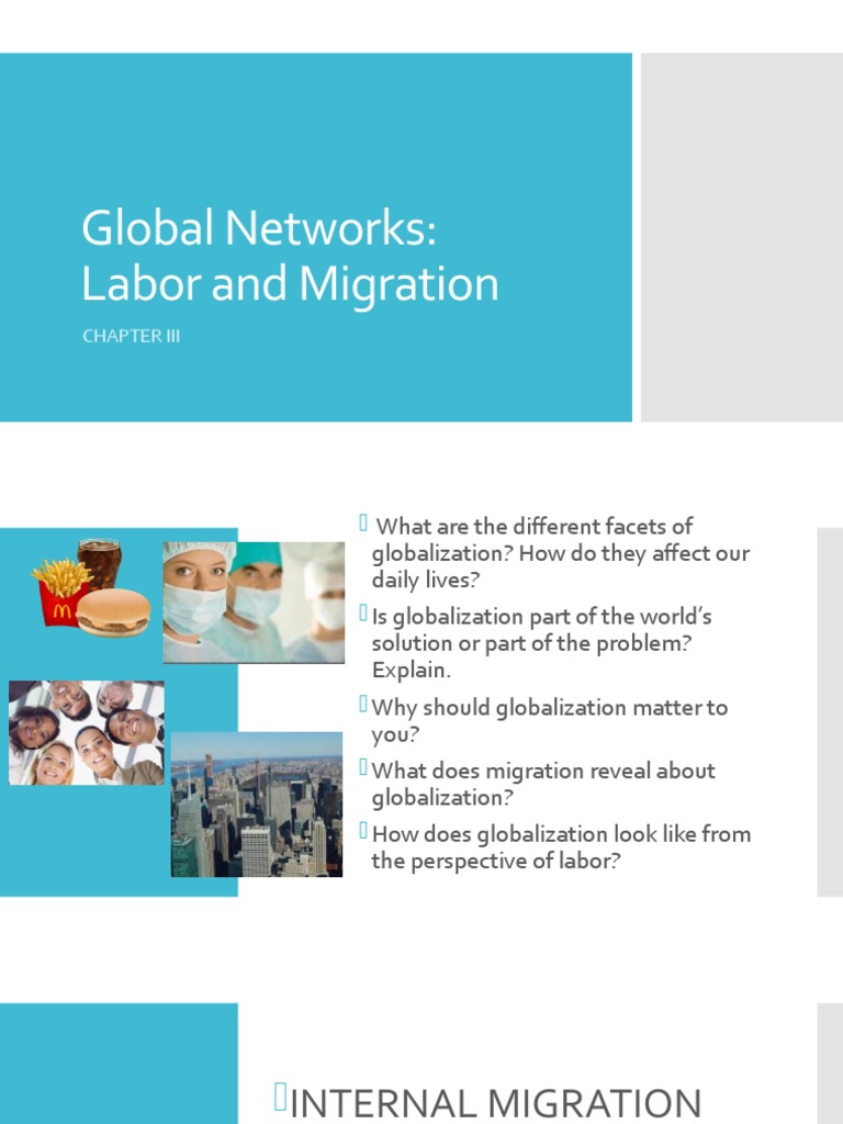 Global Networks: Labor and Migration | PDF