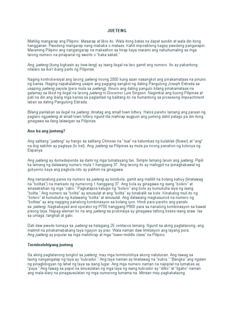 JUETENG | PDF