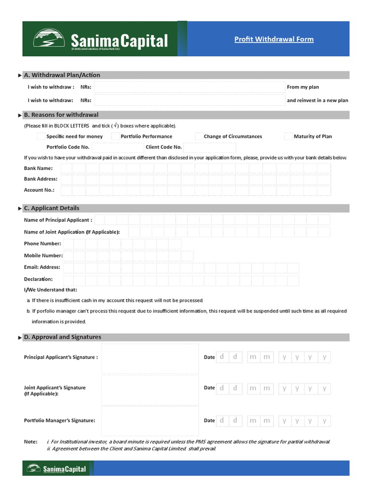 A. Withdrawal Plan/Action | PDF