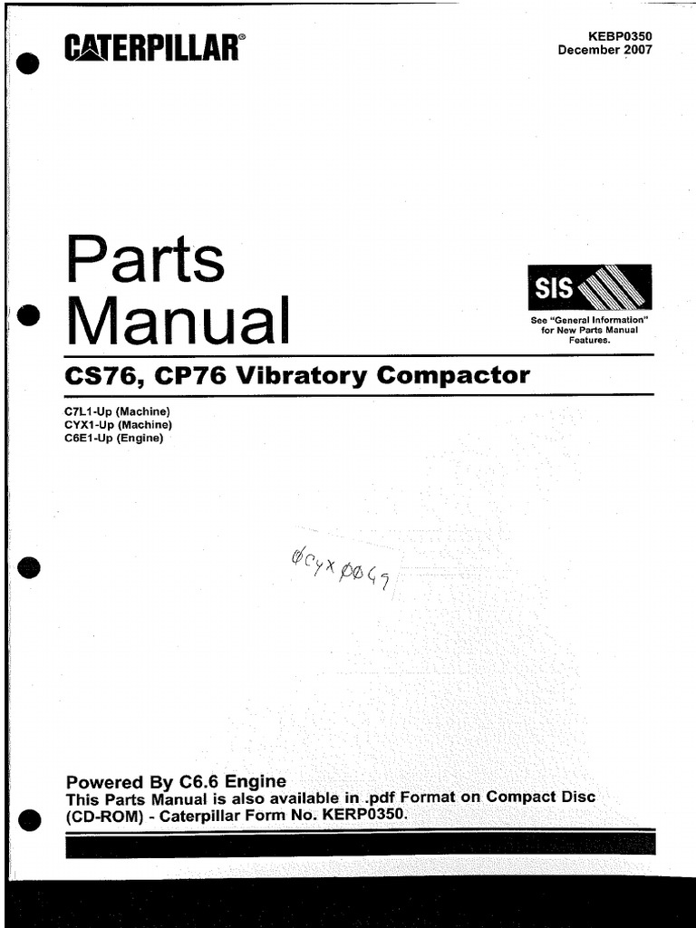 Compactoer Soil CS76 e CP76 | PDF