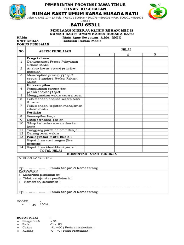 Oppe Rekam Medis | PDF