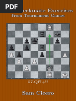 Chess Mastery: Checkmate Challenges | PDF | Championships | Traditional Board Games