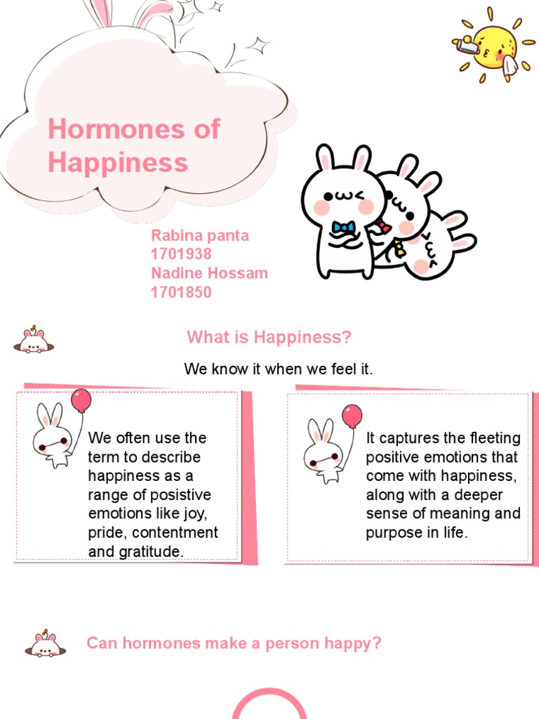 Hormones and Happiness Explained | PDF | Serotonin | Irritable Bowel ...