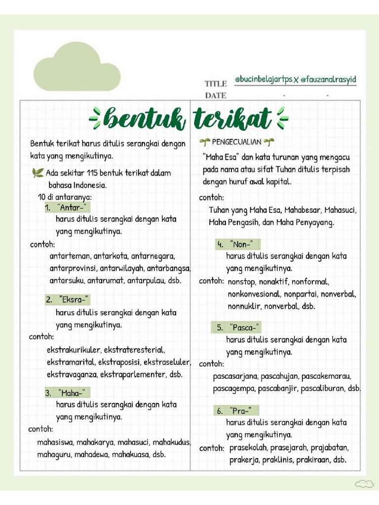 TPS (PBM) Bentuk Terikat | PDF