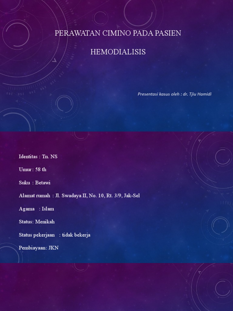 Perawatan Cimino Pada Pasien Hemodialisis | PDF