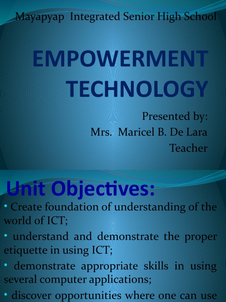 Lesson 1 Empowerment Technology | PDF | Websites | World Wide Web