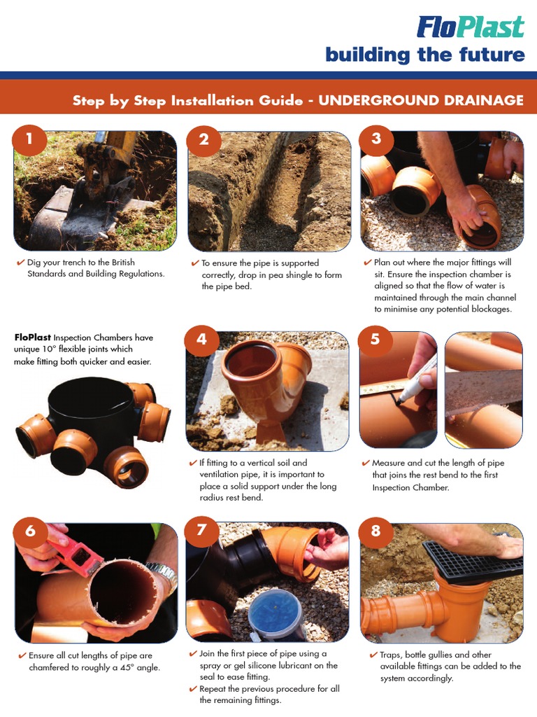 Step By Step Installation Guide - Underground Drainage: Floplast ...