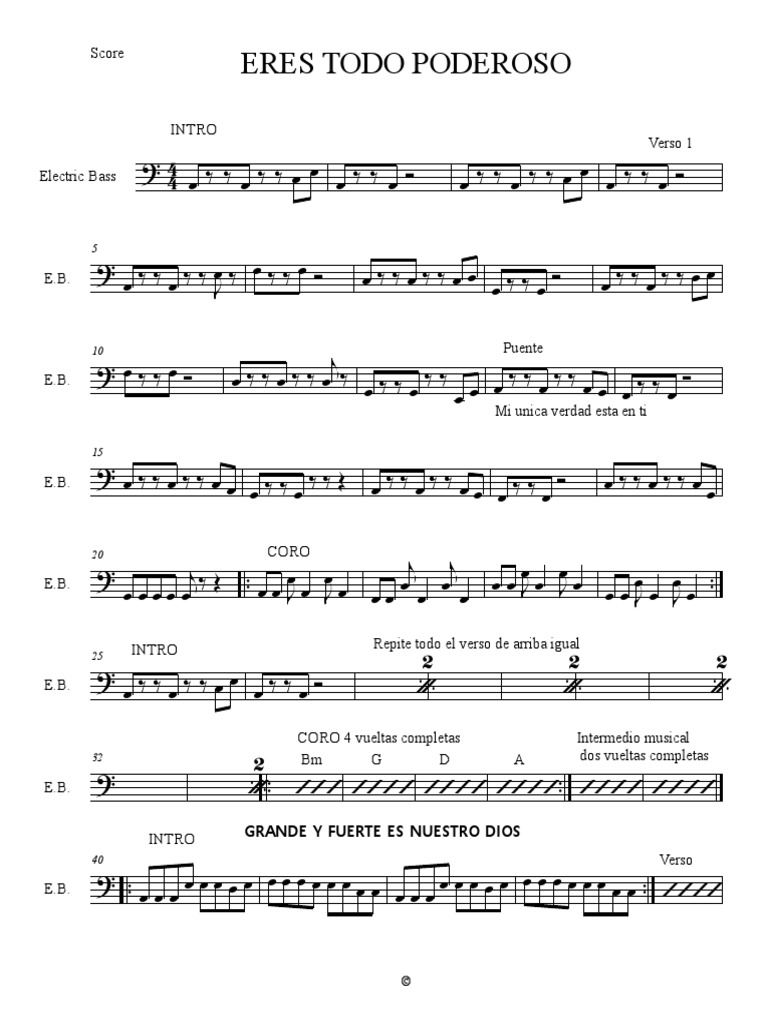 Eres Todo Poderoso Bas | PDF