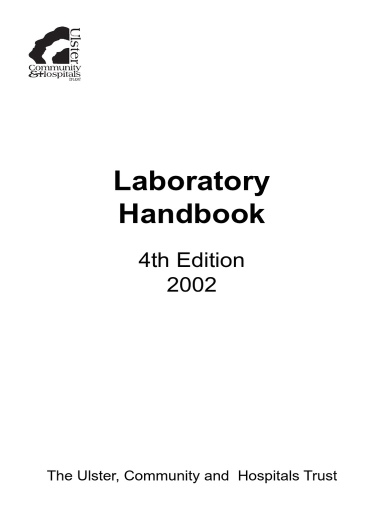 Lab Handbook | PDF | Medical Specialties | Clinical Medicine