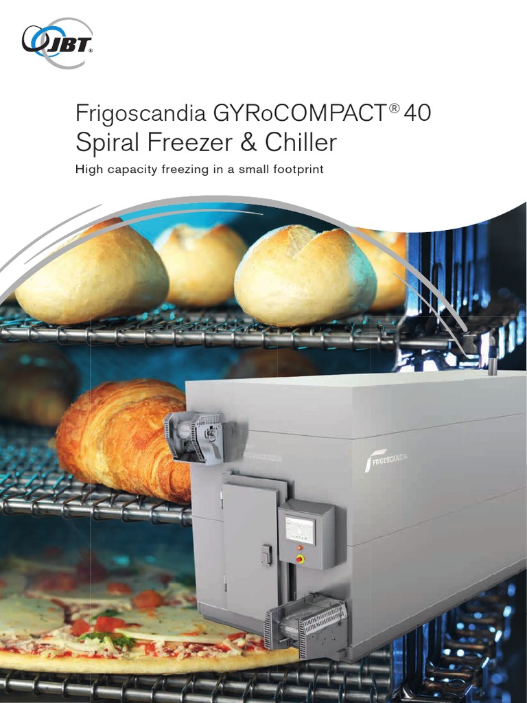 Spiral Freezer & Chiller: Frigoscandia Gyrocompact 40 | PDF ...