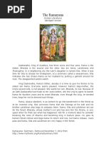 The Story of Ramayana by Maharshi Valmiki | PDF | Sita | Rama